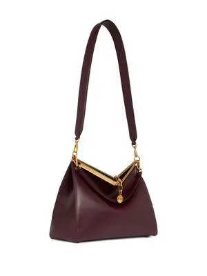 Etro Large Leather Vela Bag - Red