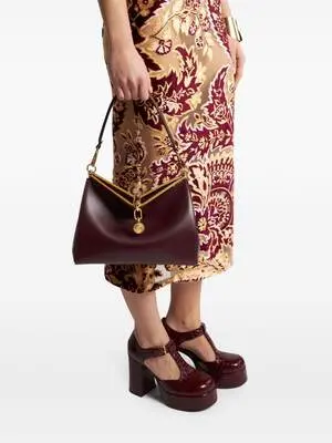 Etro Medium Vela Bag In Calf Leather - Red