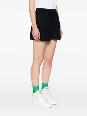 Tommy Hilfiger High-waist Straight-leg Thigh-length Shorts - Blue