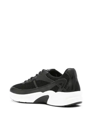 Givenchy Nftnty-52 Leather Sneakers - Black
