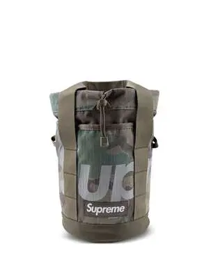Supreme Box Logo Ripstop Cinch Bag - Green