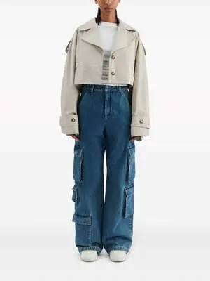 Axel Arigato Gaia Cropped Trench Coat
