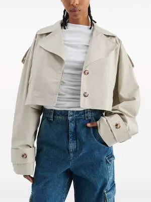 Axel Arigato Gaia Cropped Trench Coat