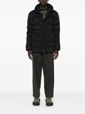 Herno Hooded Puffer Jacket - Black