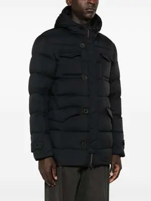 Herno Hooded Puffer Jacket - Black