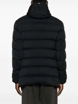 Herno Hooded Puffer Jacket - Black