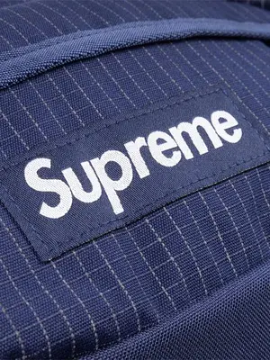 Supreme Ripstop Waist Bag - Blue