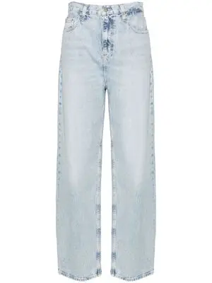 Calvin Klein High-rise Wide-leg Jeans