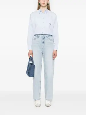 Calvin Klein High-rise Wide-leg Jeans