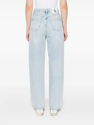 Calvin Klein High-rise Wide-leg Jeans