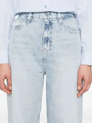 Calvin Klein High-rise Wide-leg Jeans
