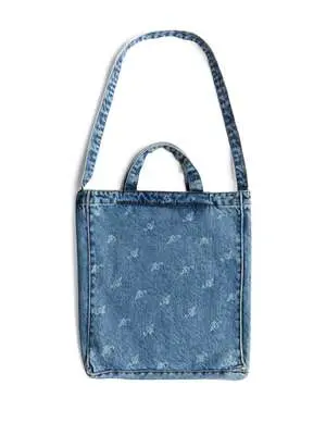 Axel Arigato Dune Script Denim Tote Bag