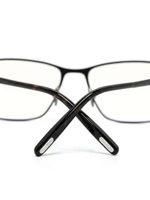 TOM FORD T-hinge Rectangle-frame Glasses