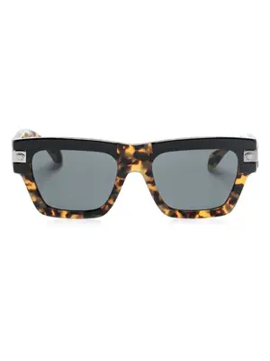 Versace Medusa Head Square-frame Sunglasses - Black