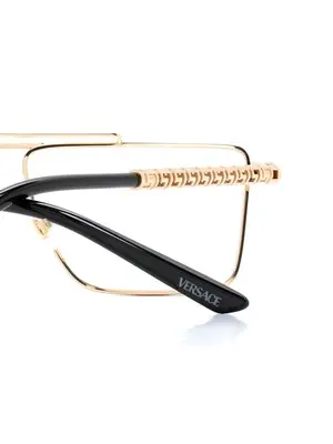 Versace Pilot Frame Glasses