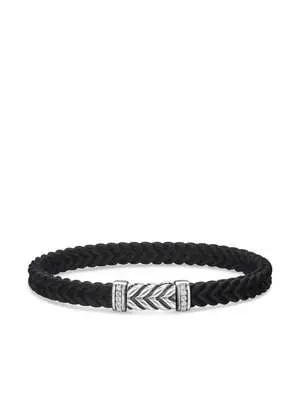 David Yurman Chevron Diamond Bracelet - Black