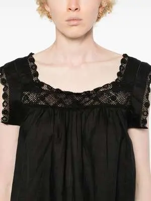 DÔEN Almadia Lace-trim Dress