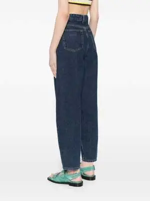 GANNI Organic Cotton Balloon Jeans