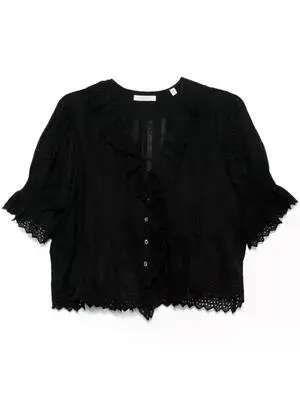 DÔEN Henri Blouse - Black