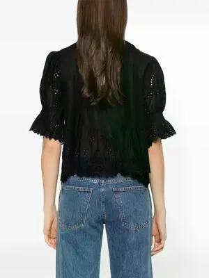 DÔEN Henri Blouse - Black