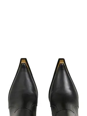 Etro Pointed-toe Leather Boots - Black