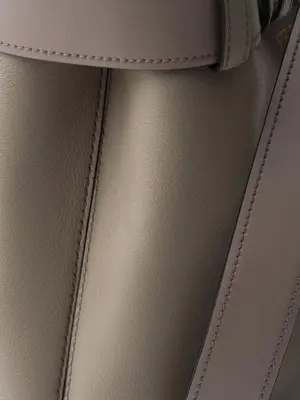 Prada Medium Buckle Tote Bag - Grey