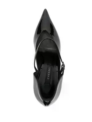 Casadei 100mm Jolly Leather Pumps