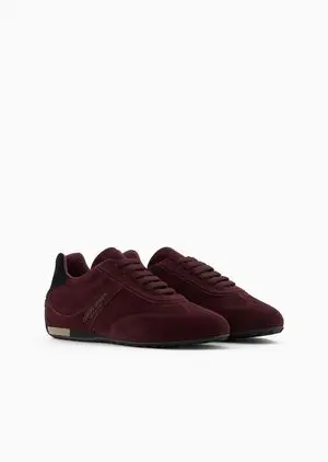 Giorgio Armani Suede Sneakers