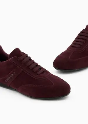 Giorgio Armani Suede Sneakers