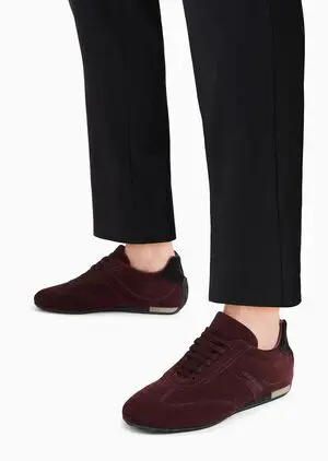 Giorgio Armani Suede Sneakers