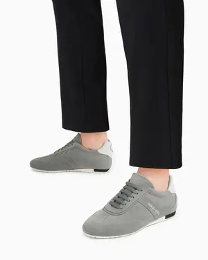 Giorgio Armani Suede Sneakers