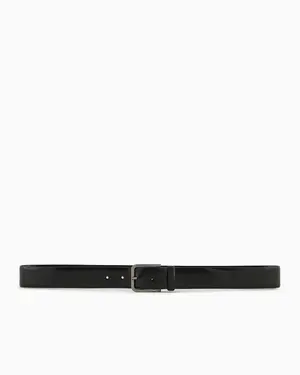 Giorgio Armani Brushed Leather Belt