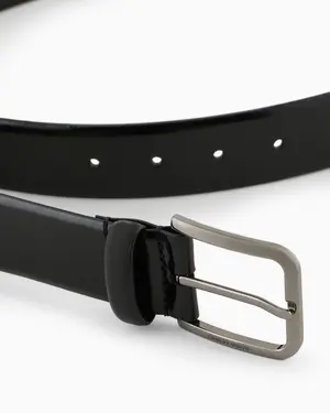 Giorgio Armani Brushed Leather Belt