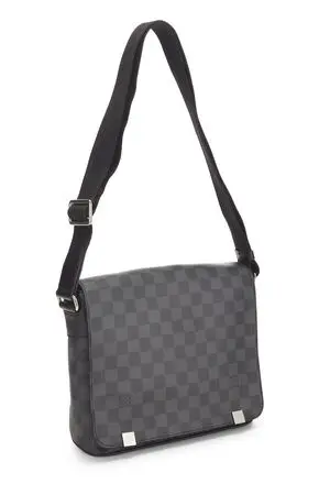 LOUIS VUITTON Damier Graphite District Messenger Bag