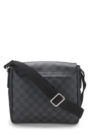 LOUIS VUITTON Damier Graphite District Messenger Bag