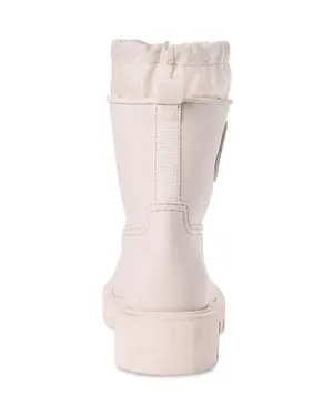 Moncler Kickstream Rain Booties - White