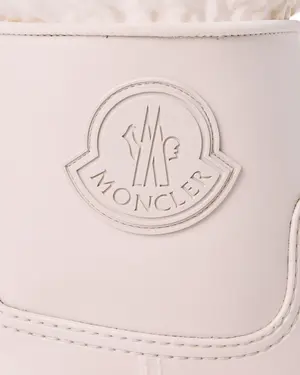 Moncler Kickstream Rain Booties - White