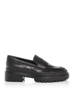 Agl Mary Soft Quilted Loafers