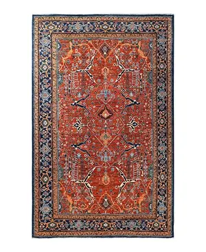 Bloomingdale'S Serapi M1992 Area Rug, 5'9 X 9 - Orange