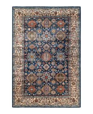 Bloomingdale'S Serapi M1992 Area Rug, 6'1 X 8'11 - Blue