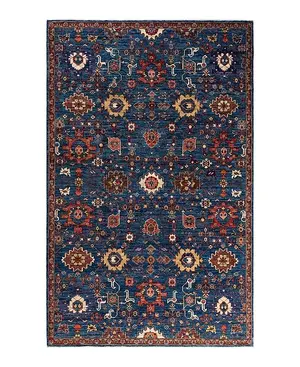 Bloomingdale'S Serapi M1992 Area Rug, 5'11 X 9'3 - Blue