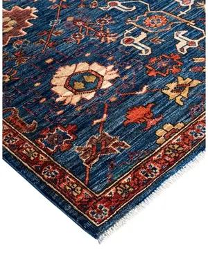 Bloomingdale'S Serapi M1992 Area Rug, 5'11 X 9'3 - Blue
