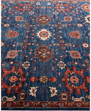 Bloomingdale'S Serapi M1992 Area Rug, 5'11 X 9'3 - Blue