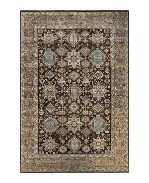 Bloomingdale'S Serapi M1992 Area Rug, 6'1 X 9 - Brown