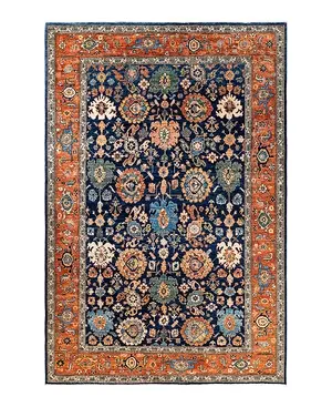 Bloomingdale'S Serapi M1992 Area Rug, 6'6 X 9'7 - Blue