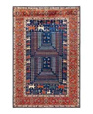 Bloomingdale'S Serapi M1992 Area Rug, 5'10 X 8'10 - Blue