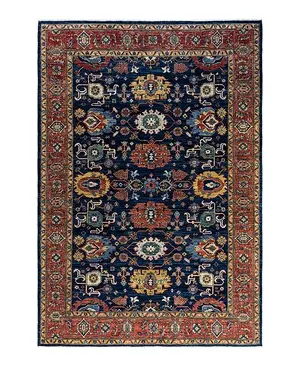 Bloomingdale'S Serapi M1992 Area Rug, 6'1 X 8'10 - Blue