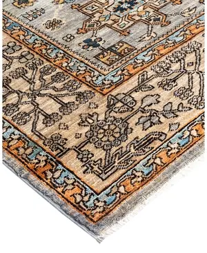 Bloomingdale'S Serapi M1992 Area Rug, 6'2 X 8'11 - Gray