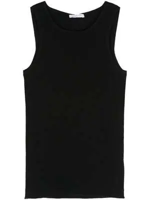 Patrizia Pepe Fine-ribbed Wool Tank Top