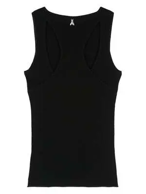 Patrizia Pepe Fine-ribbed Wool Tank Top